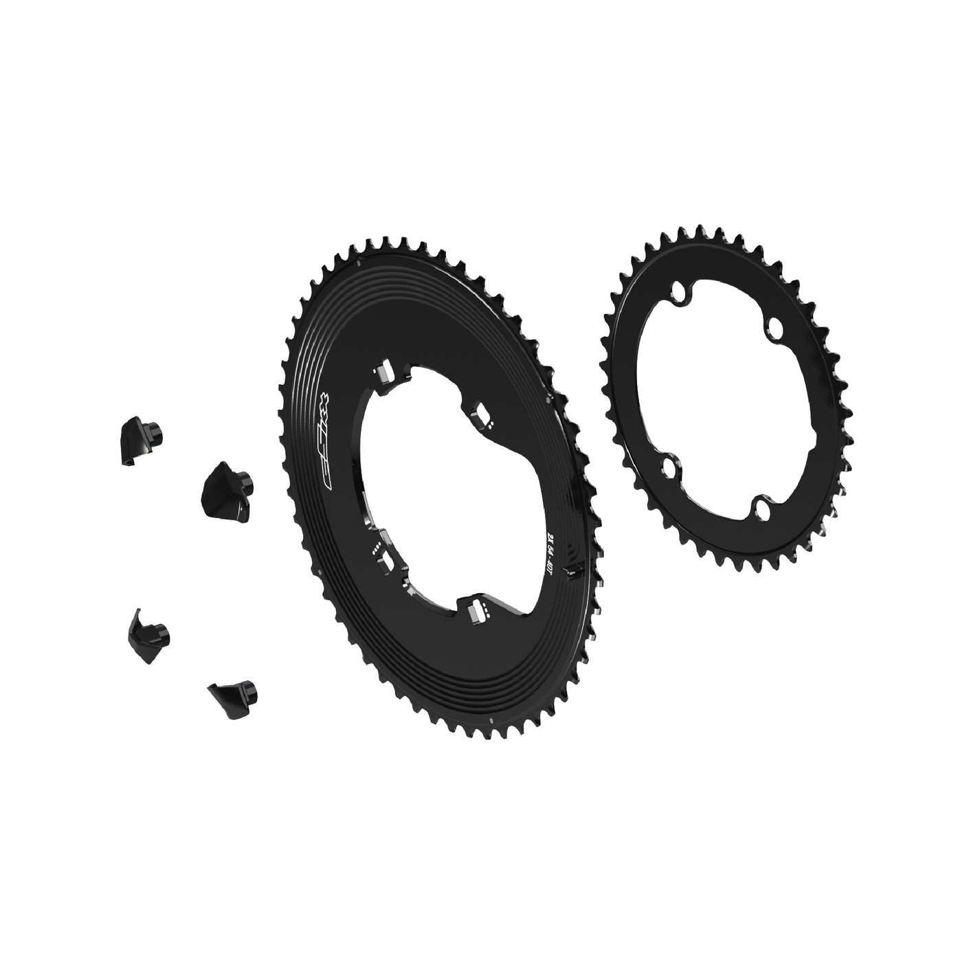 2X Shift rings - Shimano 110mm BCD - ROUND – cSixx Components
